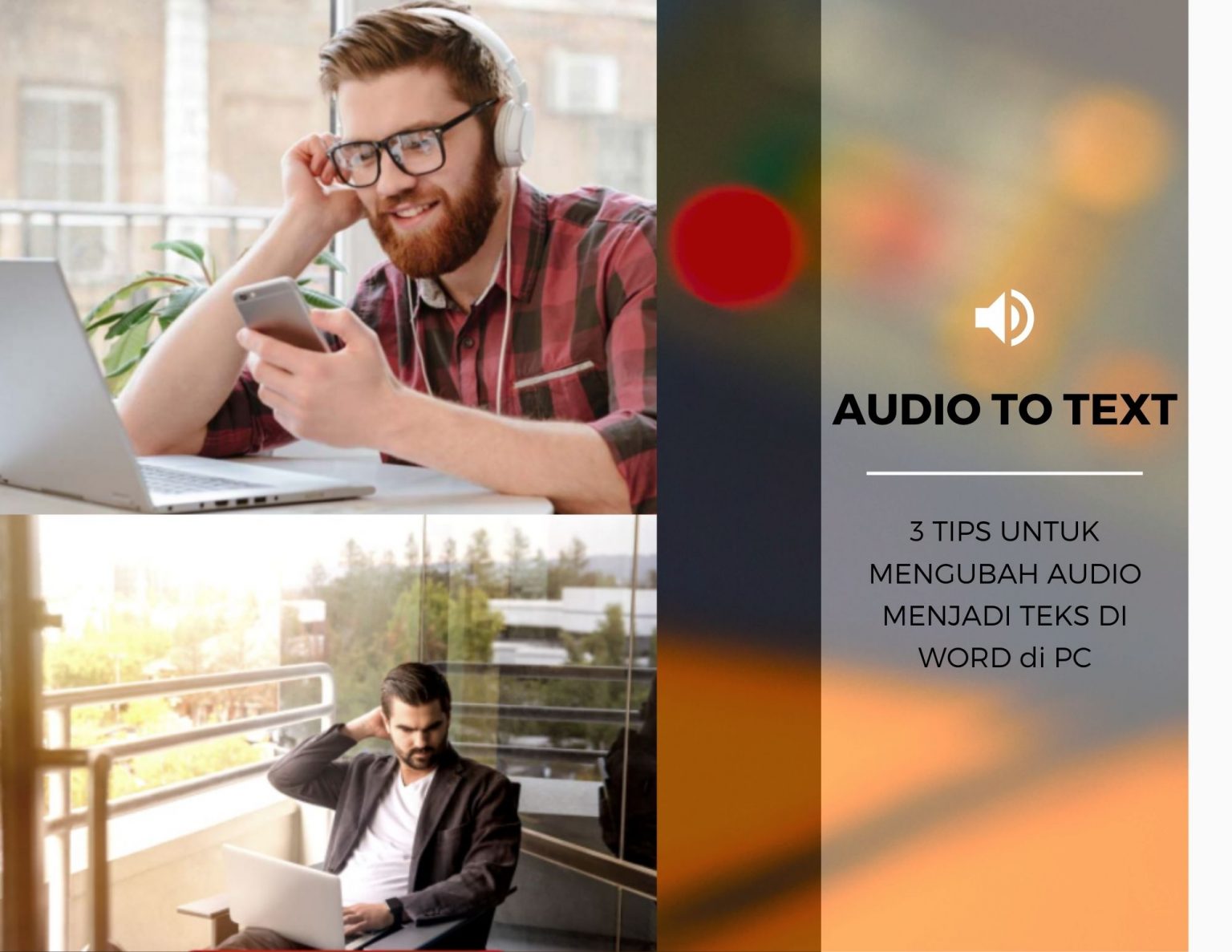 3 Cara Efektif Pengubah Suara Menjadi Teks Dokumen di PC