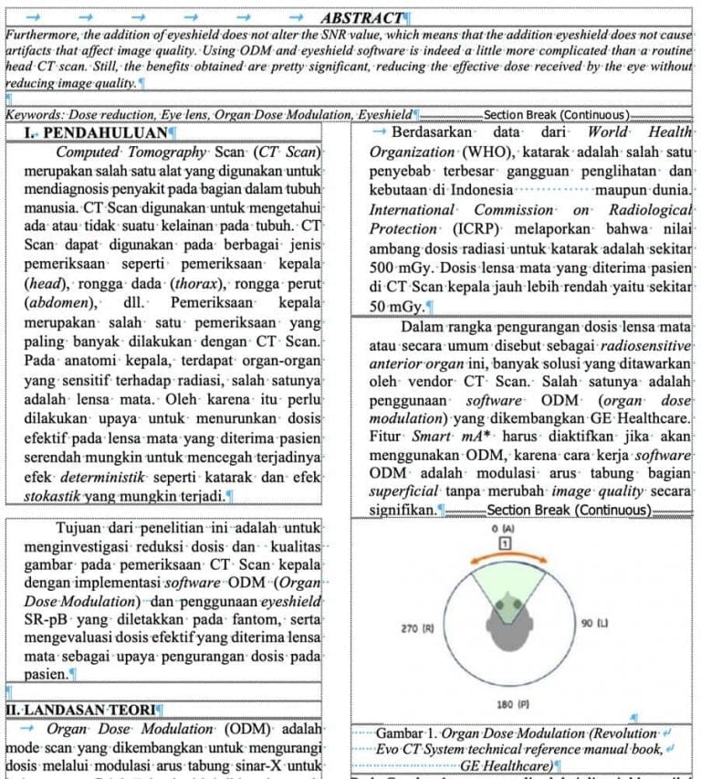 Fungsi Simbol P Terbalik (¶) dan Karakter Tersembunyi di Word