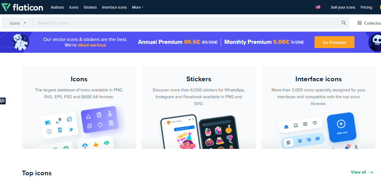 5 Rekomendasi Situs Icon atau Vector untuk kebutuhan UI/UX