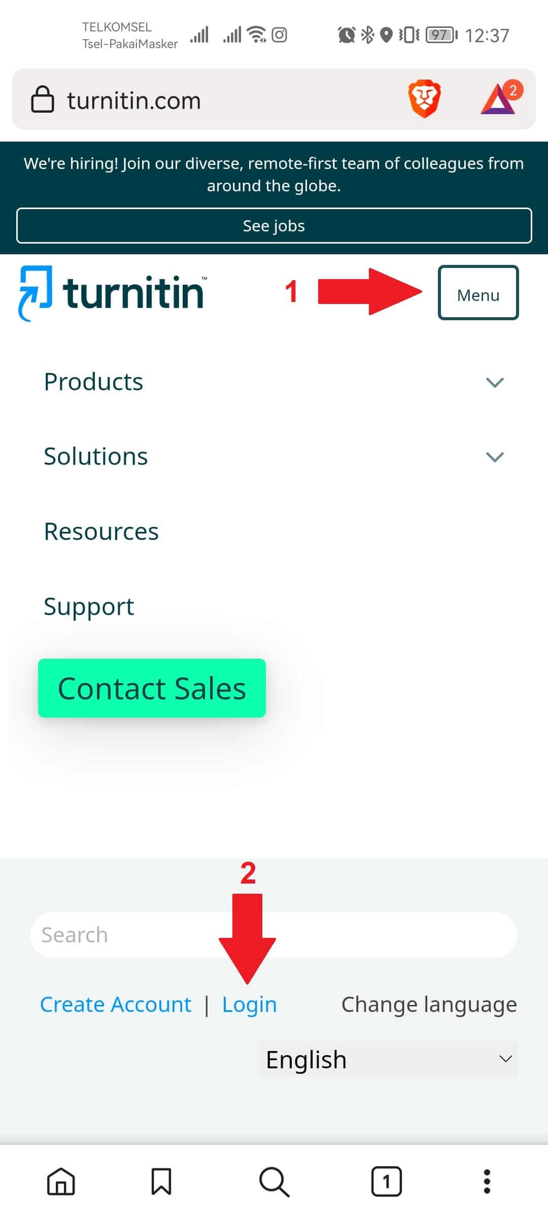 Tutorial Cara Cek Turnitin Online Menggunakan HP