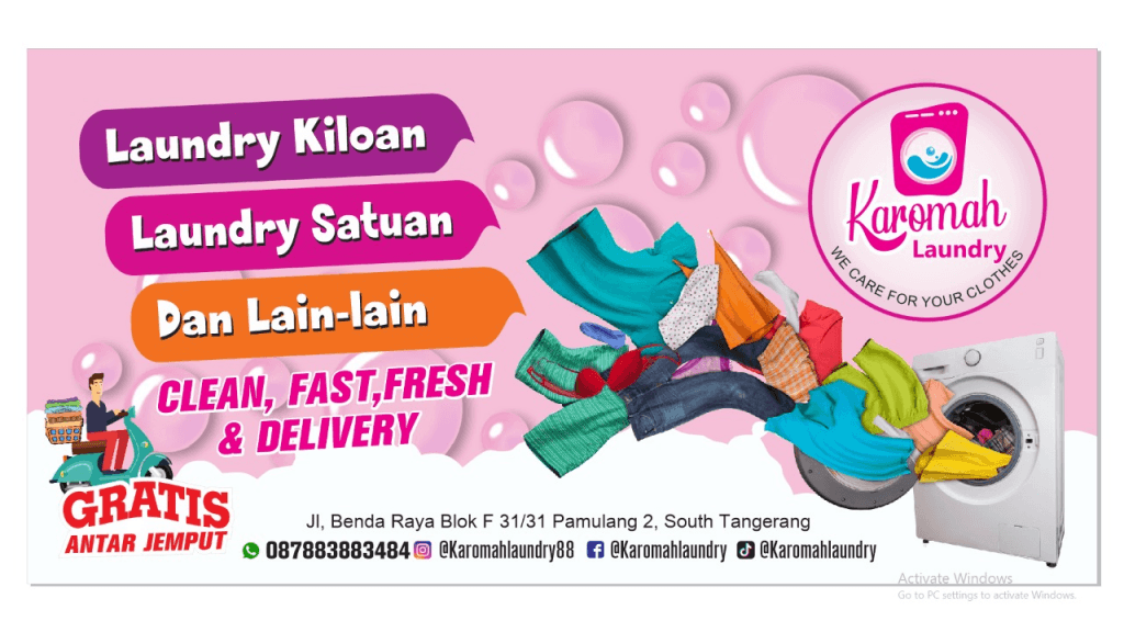 5 Jenis Usaha Laundry di Indonesia.