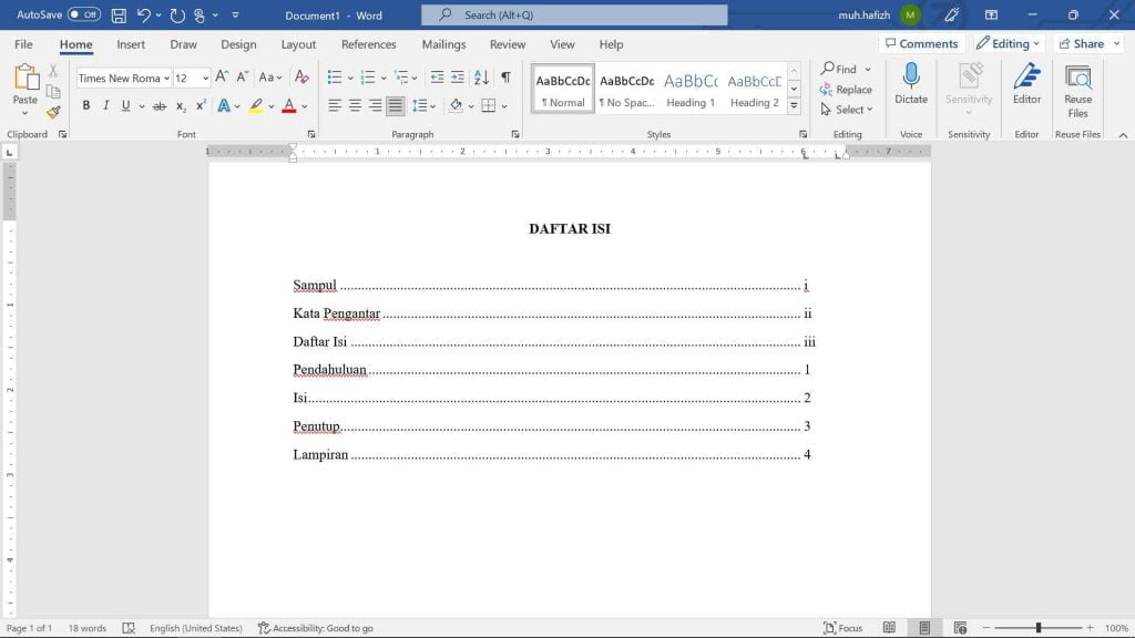 Bikin Daftar Isi di Word Ternyata Segampang Ini! (Tutorial Office 365)