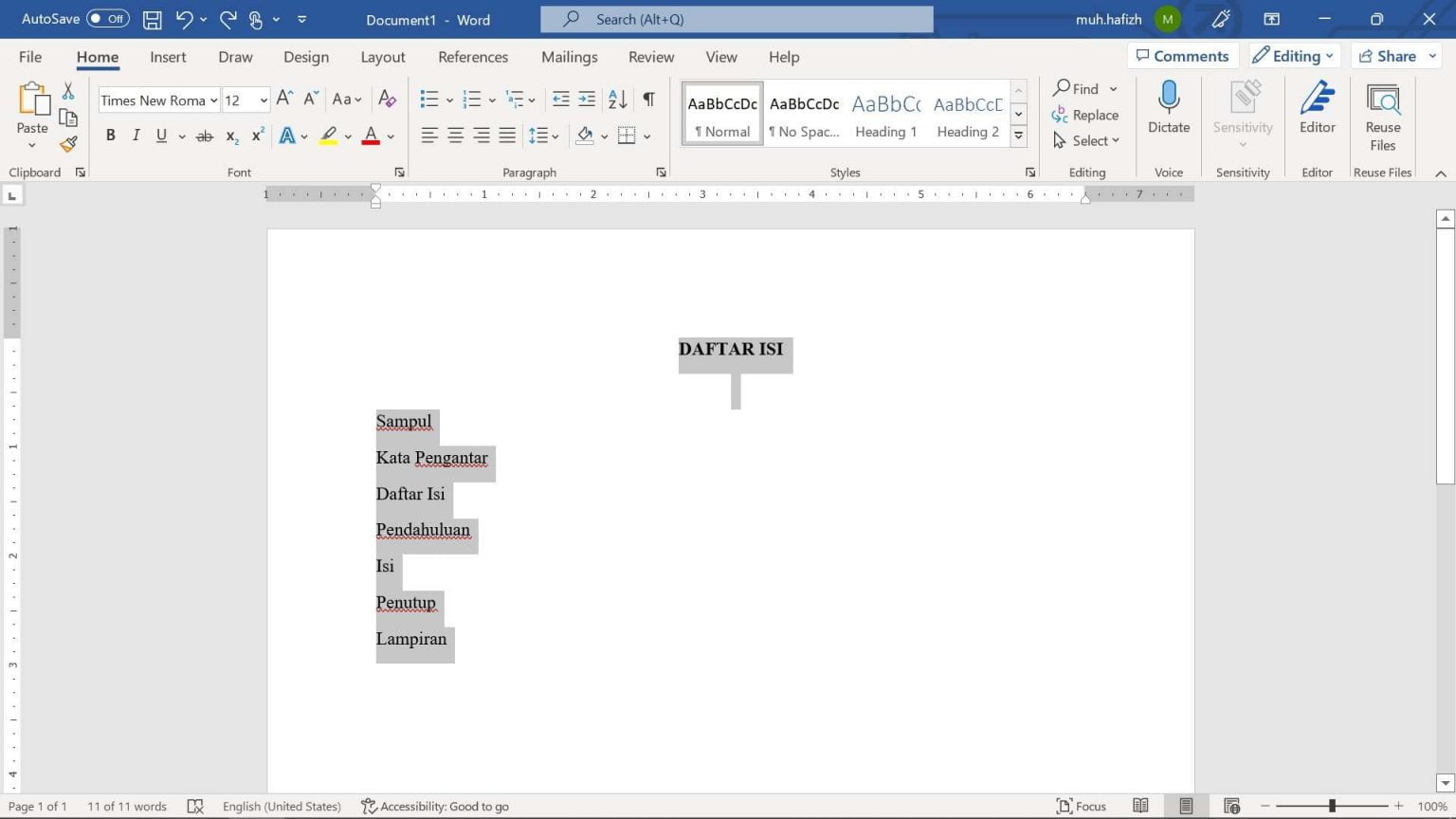Bikin Daftar Isi di Word Ternyata Segampang Ini! (Tutorial Office 365)