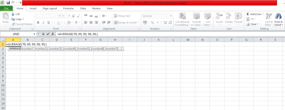 Ini dia 3 cara mudah menghitung rata-rata di Excel