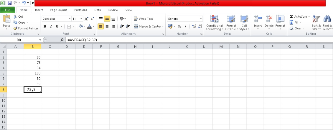 Ini dia 3 cara mudah menghitung rata-rata di Excel