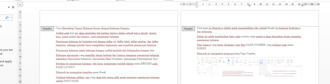 Mengenal Fitur Wajib Untuk Membuat Nomor Halaman Sesuai dengan Pedoman ...