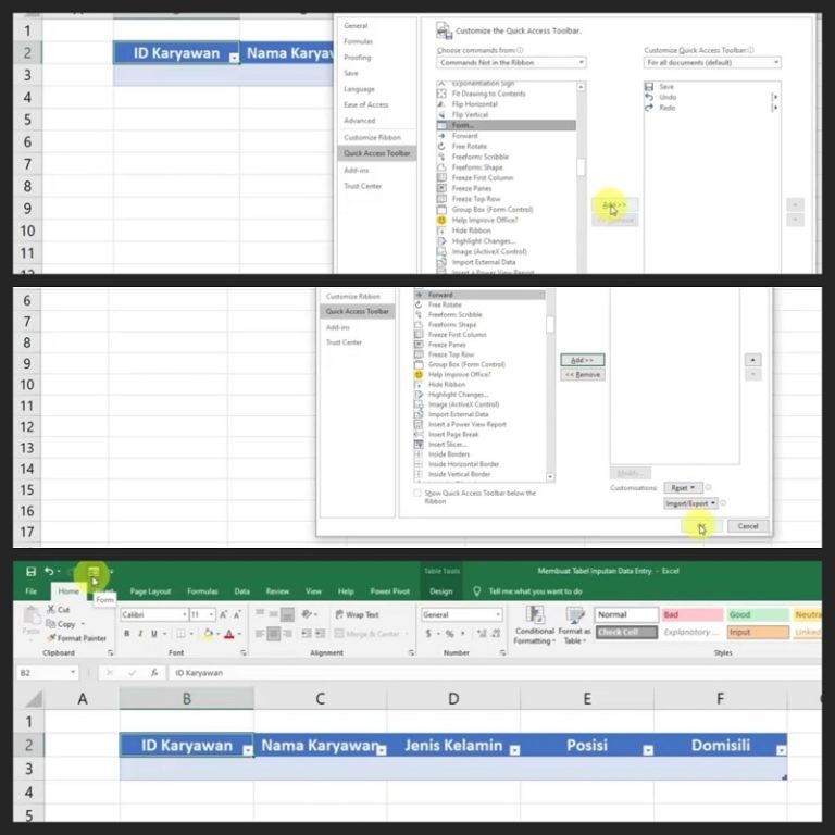 Cara Membuat Entry Data Otomatis di Excel Agar Lebih Cepat dan Mudah