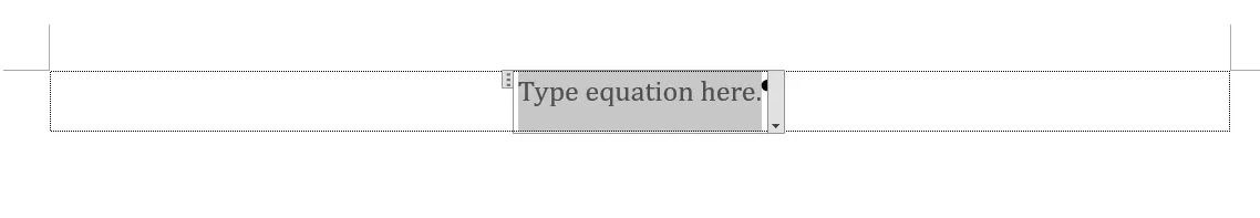 Panduan Menulis Rumus/Equation di Microsoft Word
