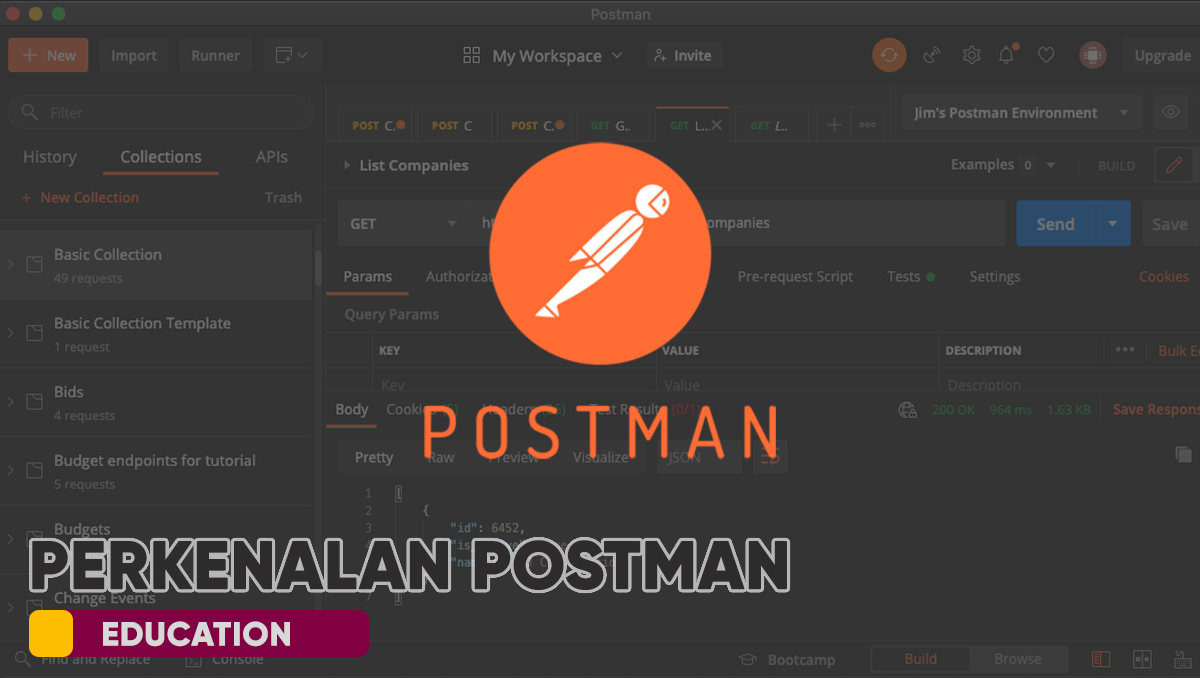Perkenalan Aplikasi Postman - Part 1