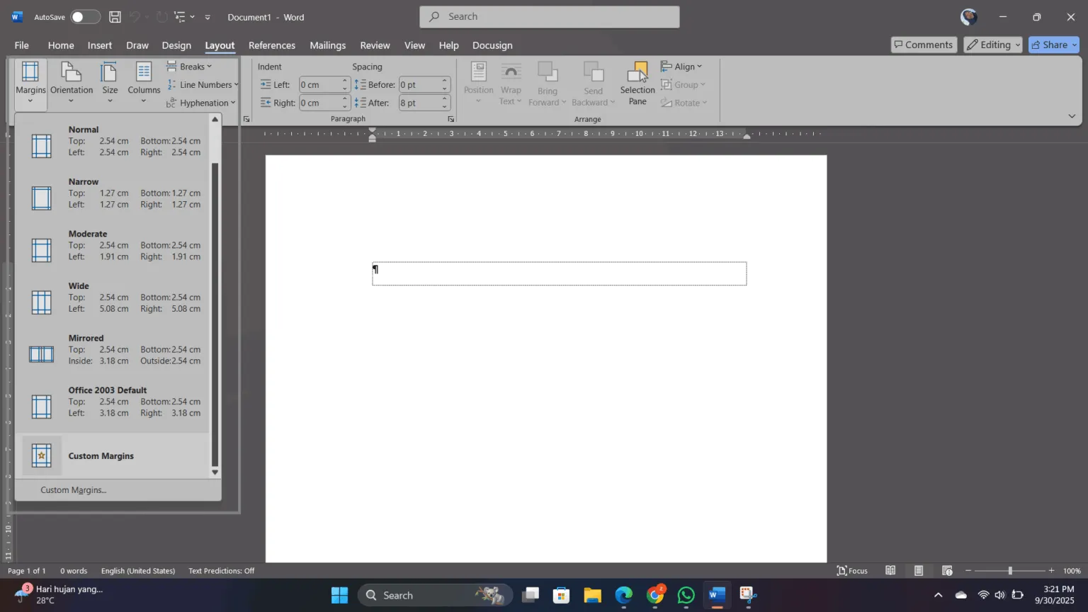 Desain Dokumen Profesional di Microsoft Word
