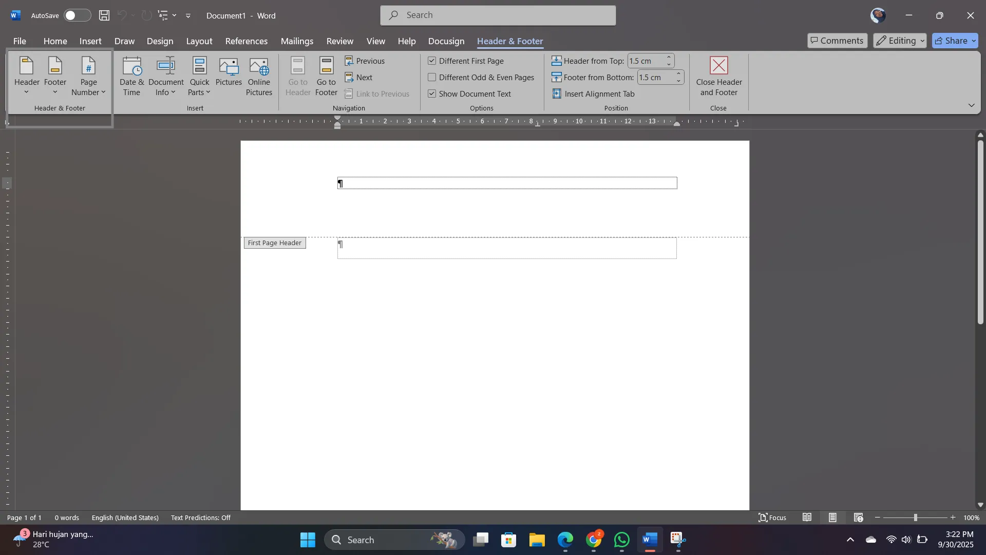 Desain Dokumen Profesional di Microsoft Word